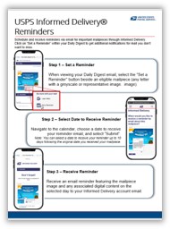 Image of Informed Delivery Reminder